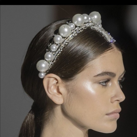 Accessories | Givenchy Pearl Headband | Poshmark